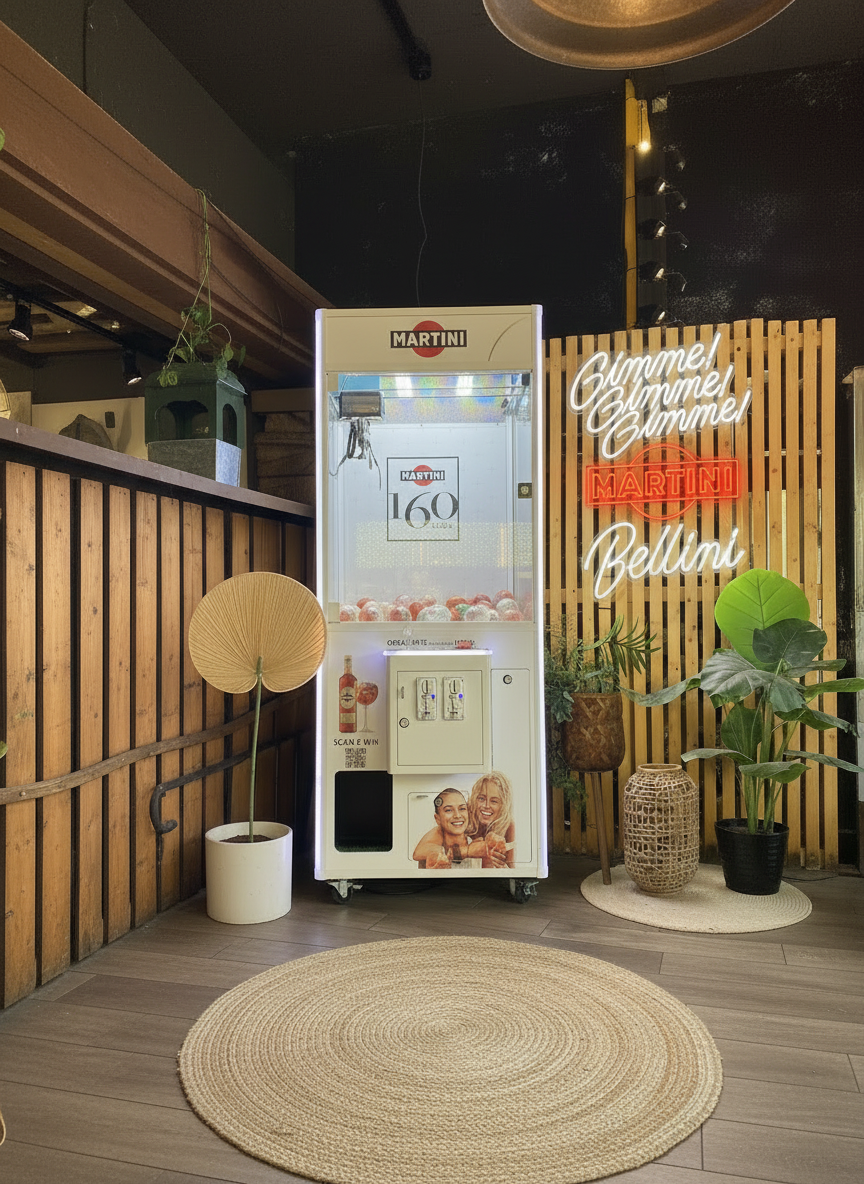 Rent-a-Claw | Branded grijpmachines voor events en activaties